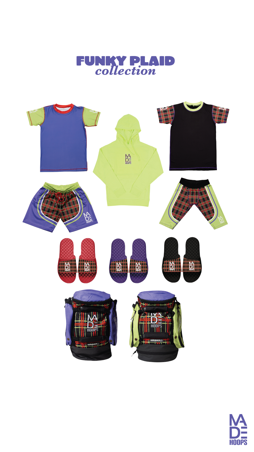 FUNKY PLAID – MADE Hoops
