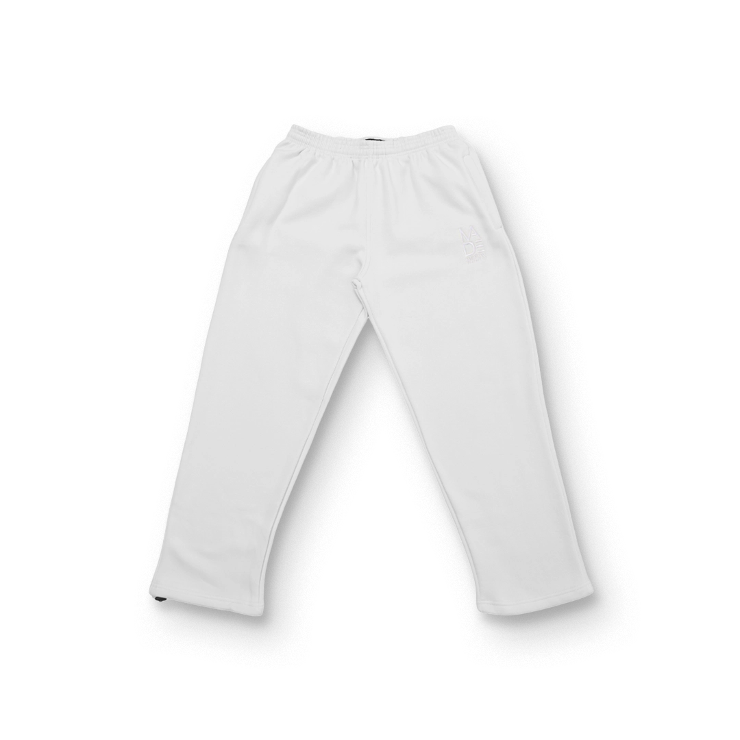 Essential Embroidered Sweatpants – MADE Hoops