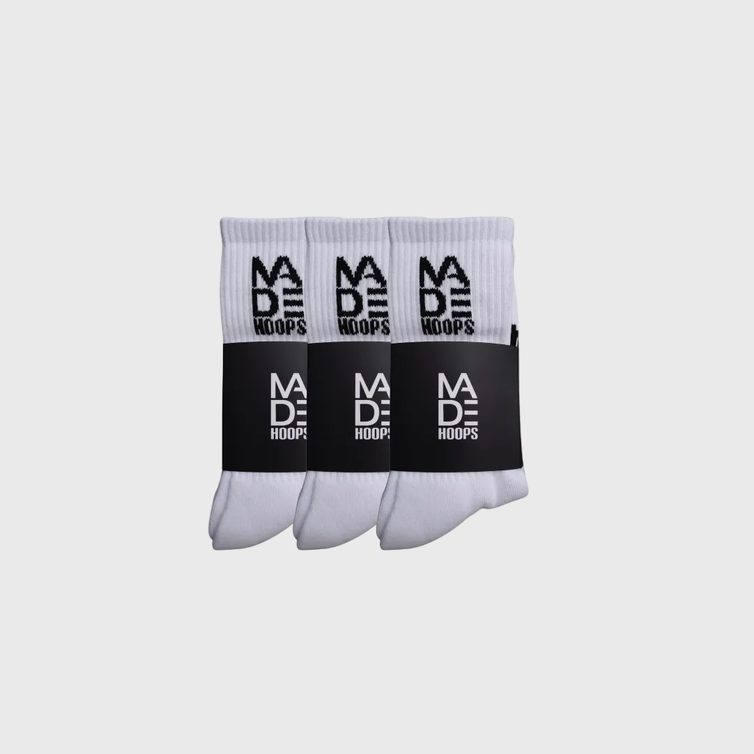 MADE Hoops 3-Pack Socks